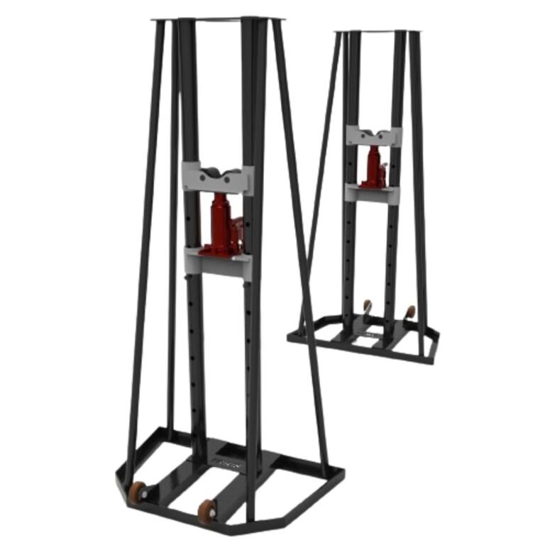 Hydraulic Cable Drum Lifting Jack 10 Ton - Stringing Tools and Cable ...